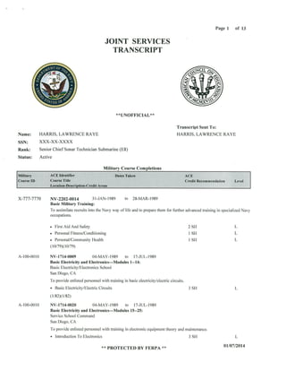 Joint Services Transcripts.PDF