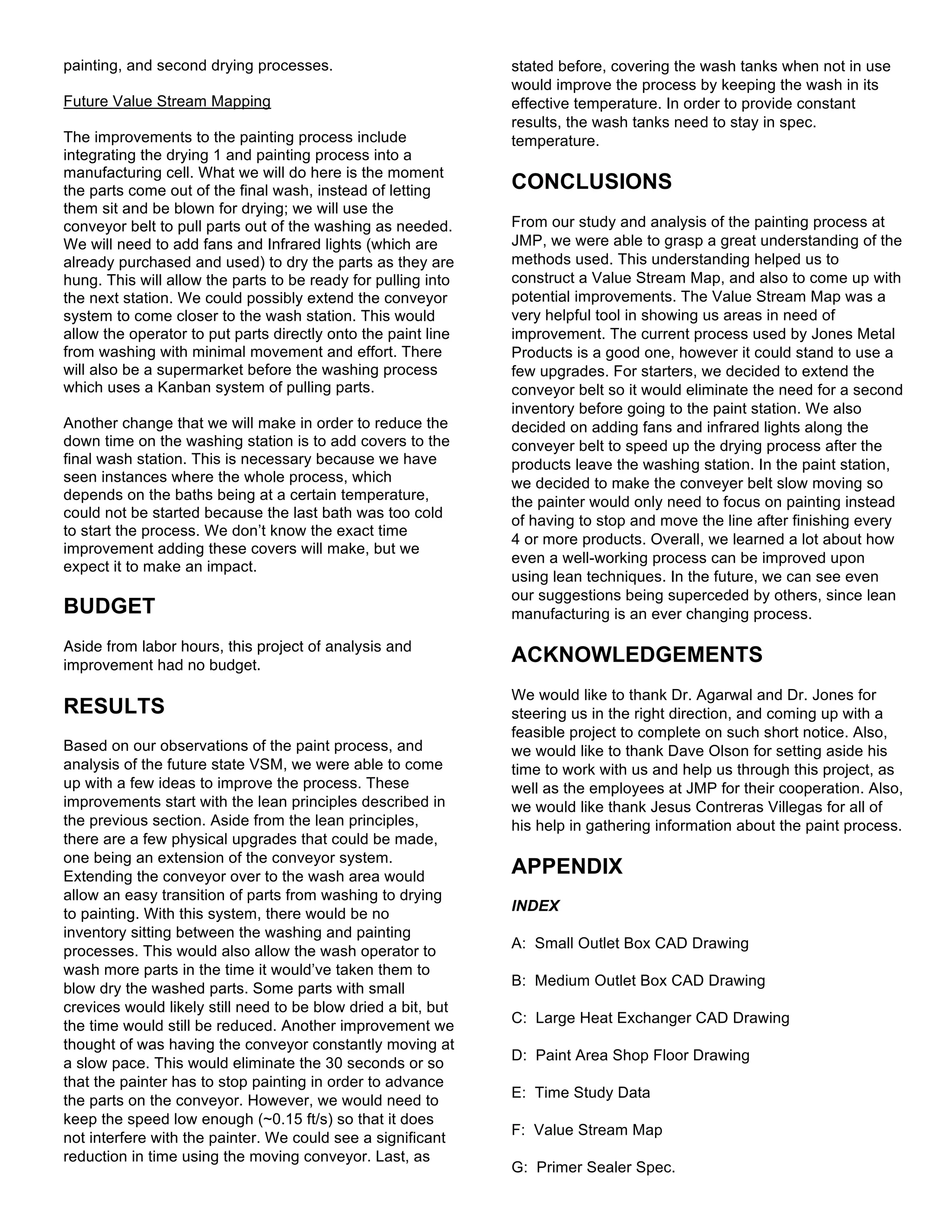 Painting process analysis and improvement | PDF