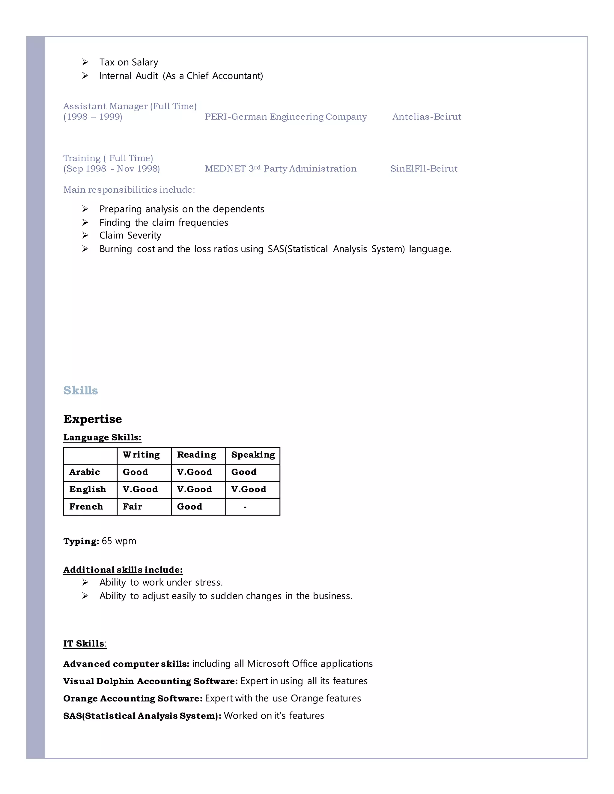 Lena Melikian CV 2016 | DOCX