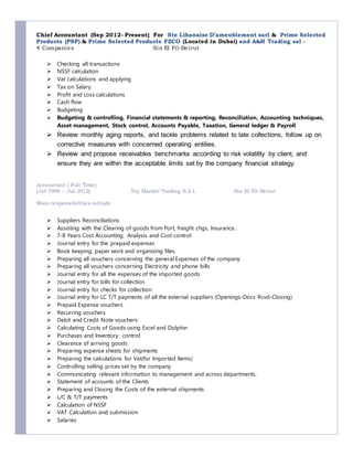 Lena Melikian CV 2016 | PDF