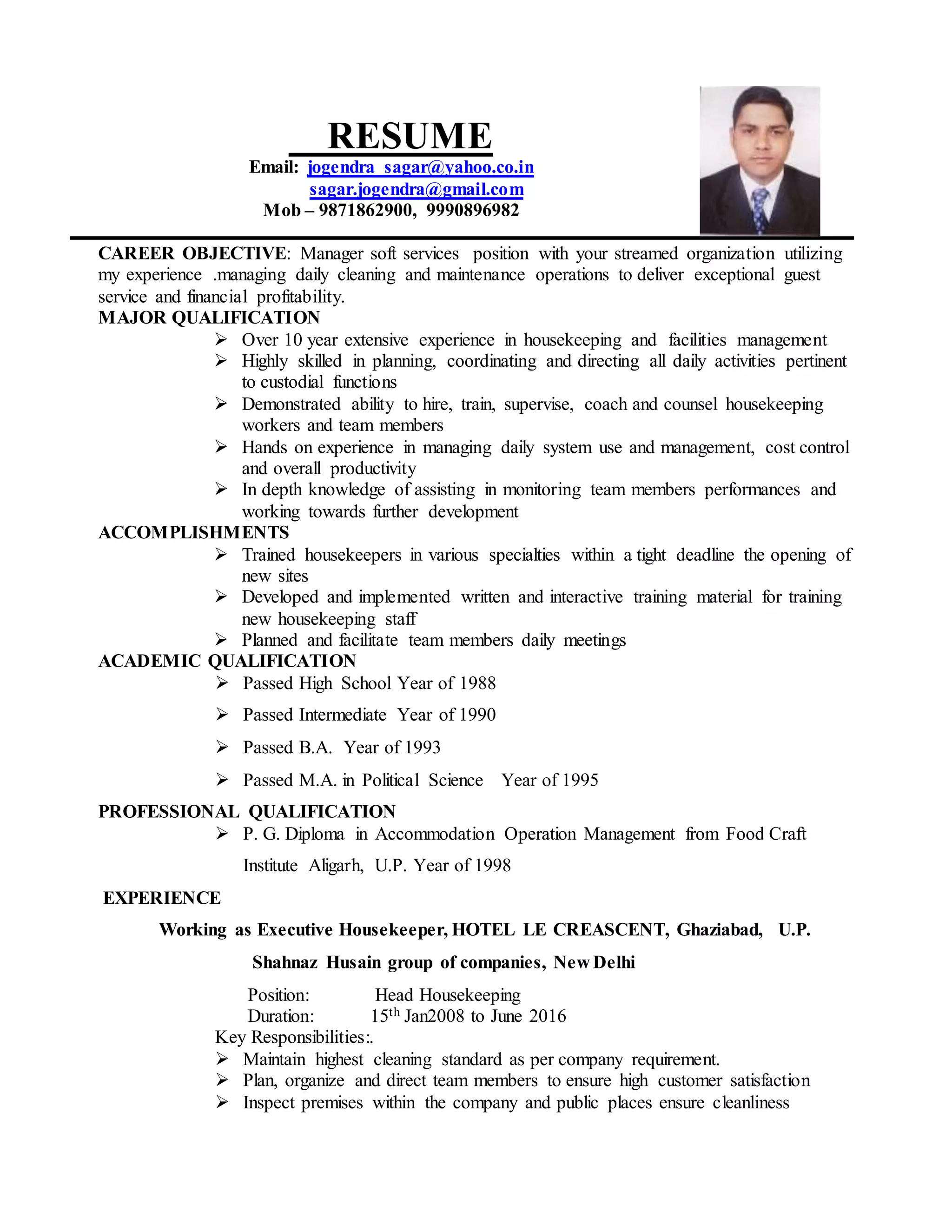 cv sagar | PDF