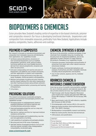 Team-Profile-Biopolymers-and-Chemicals | PDF