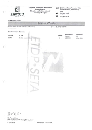 QED CERT FOR THEO | PDF