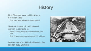 The Evolution of Olympics Sportswear | PPTX