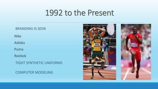 The Evolution of Olympics Sportswear | PPTX