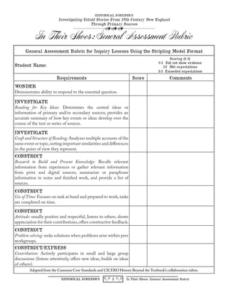 General Rubric | PDF