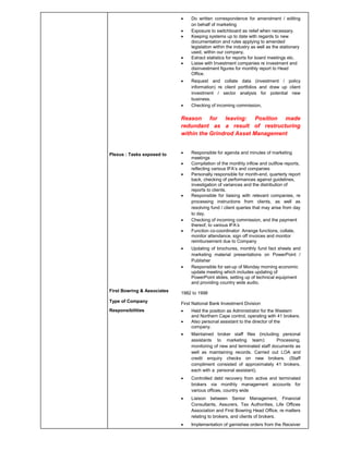 Curriculum Vitae Colleen Brand - 10 March 2015xxxxx | PDF