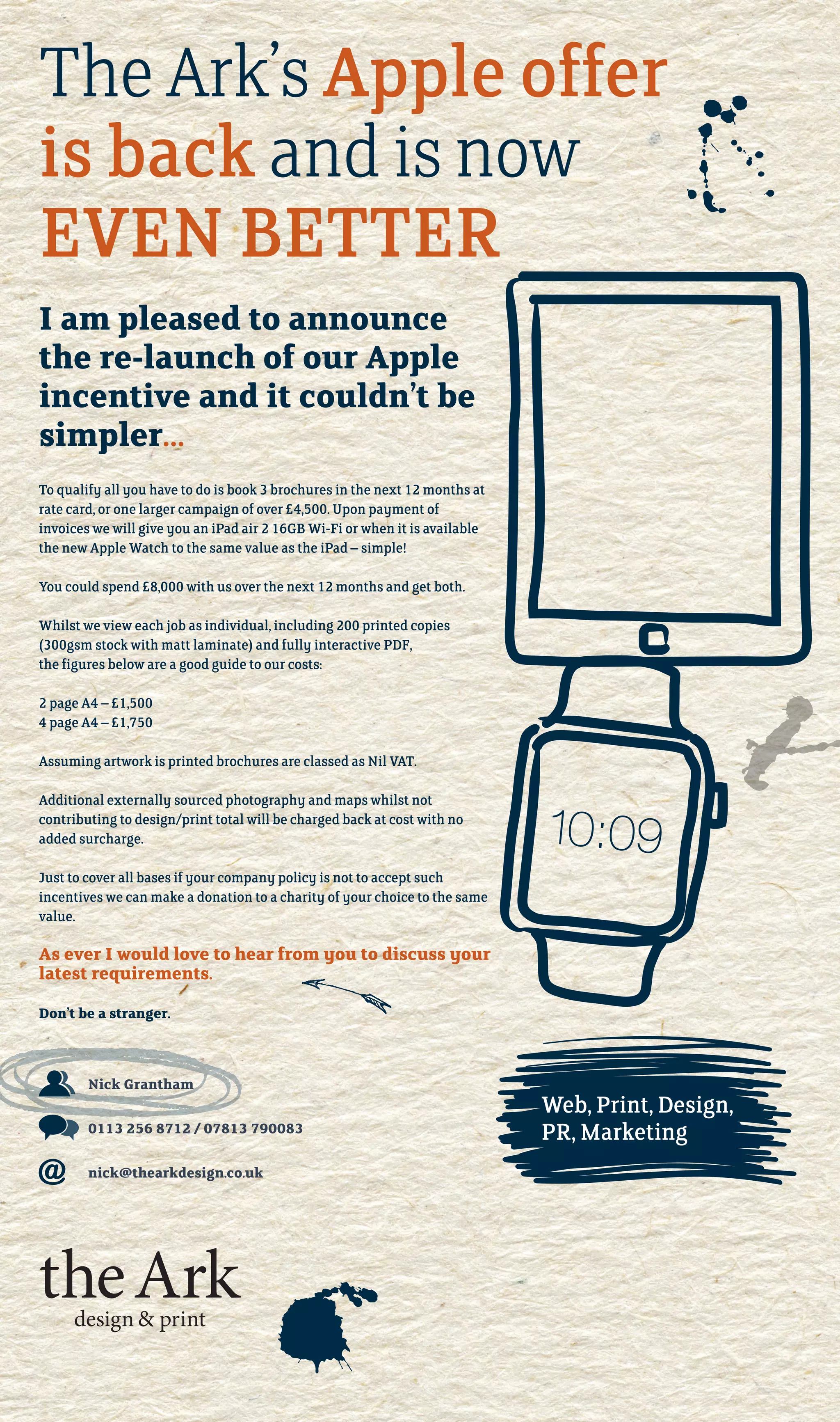 Apple incentive is back | PDF