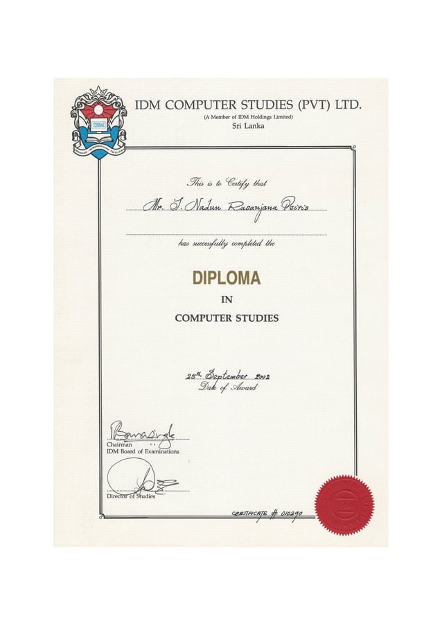 Diploma In computer Studies | PDF