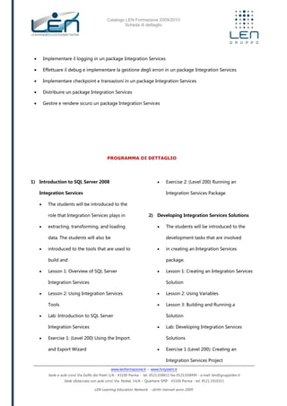 Ms sql server 2008 - implementing and maintaining microsoft® sql server ...