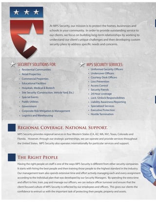 MPS brochure | PDF