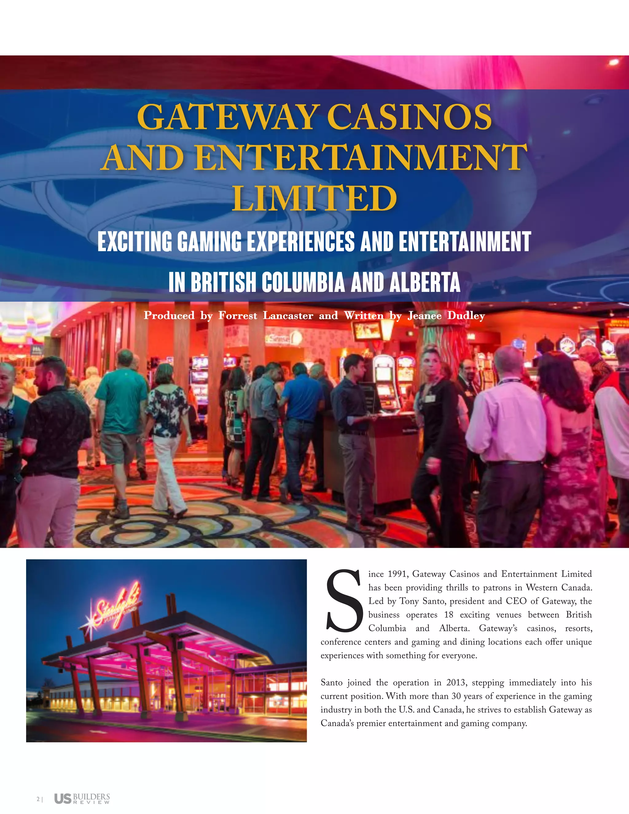 Gateway Casinos | PDF