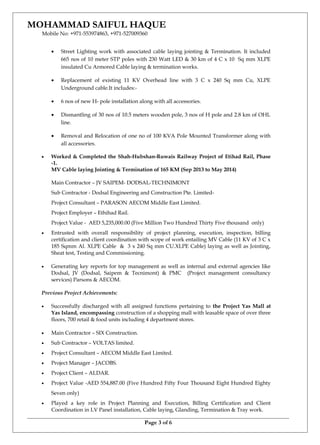 Mohammad Saiful Haque. Rev -05 | PDF