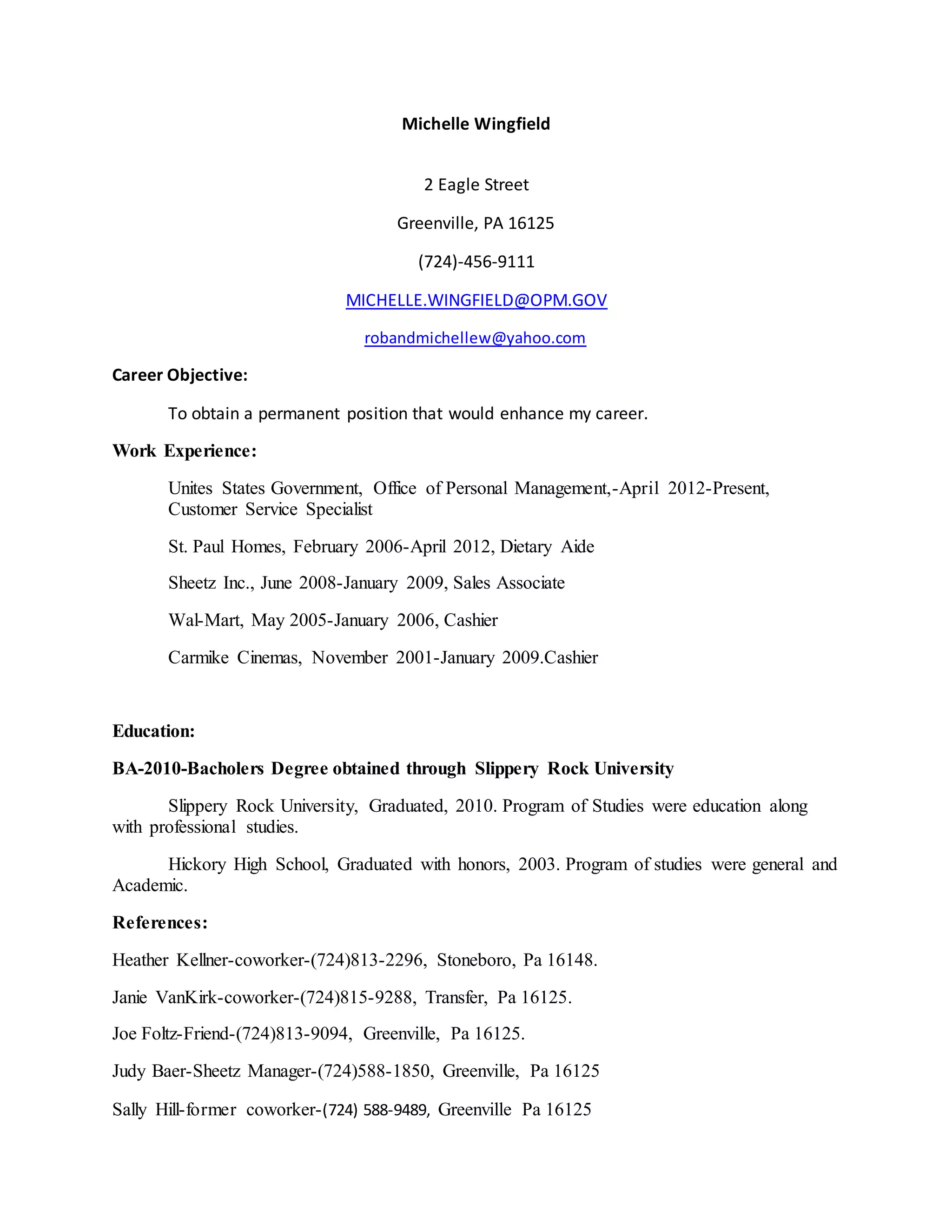 recent resume | DOCX