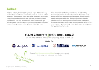 Coding With JRebel - Java Forever Changed | PPT