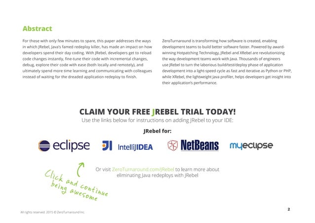 Coding With JRebel - Java Forever Changed | PPT