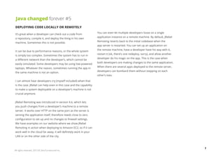 Coding With JRebel - Java Forever Changed | PPT