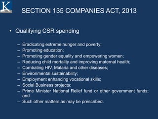 Corporate Social Responsibility - Interpretation of Section 135 | PDF