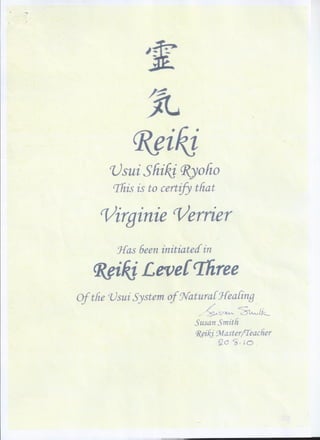 reiki 3 | PDF