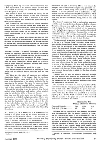 A Lumen Method of Daylighting Design | PDF