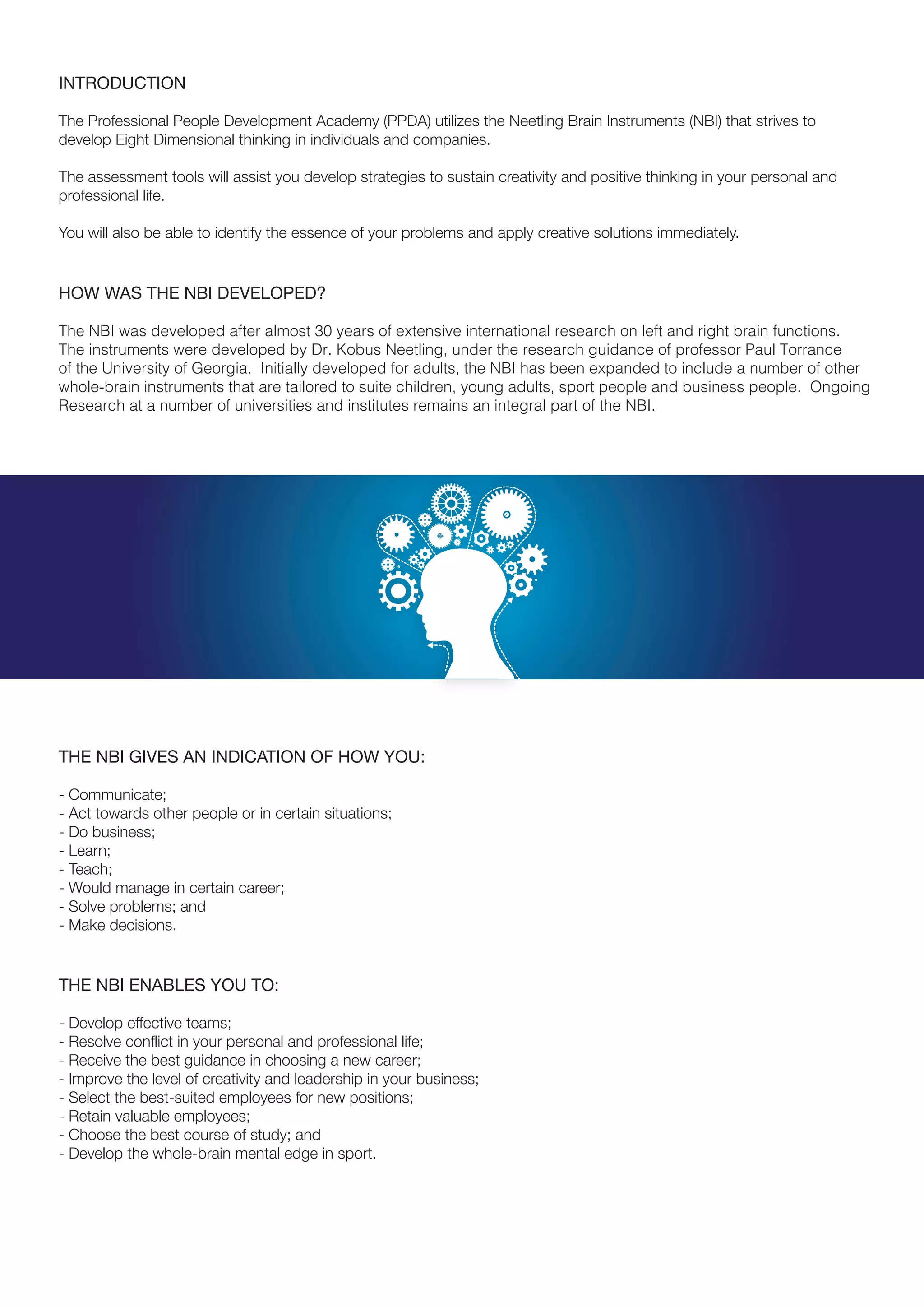 Eight DImensional Profile | PDF