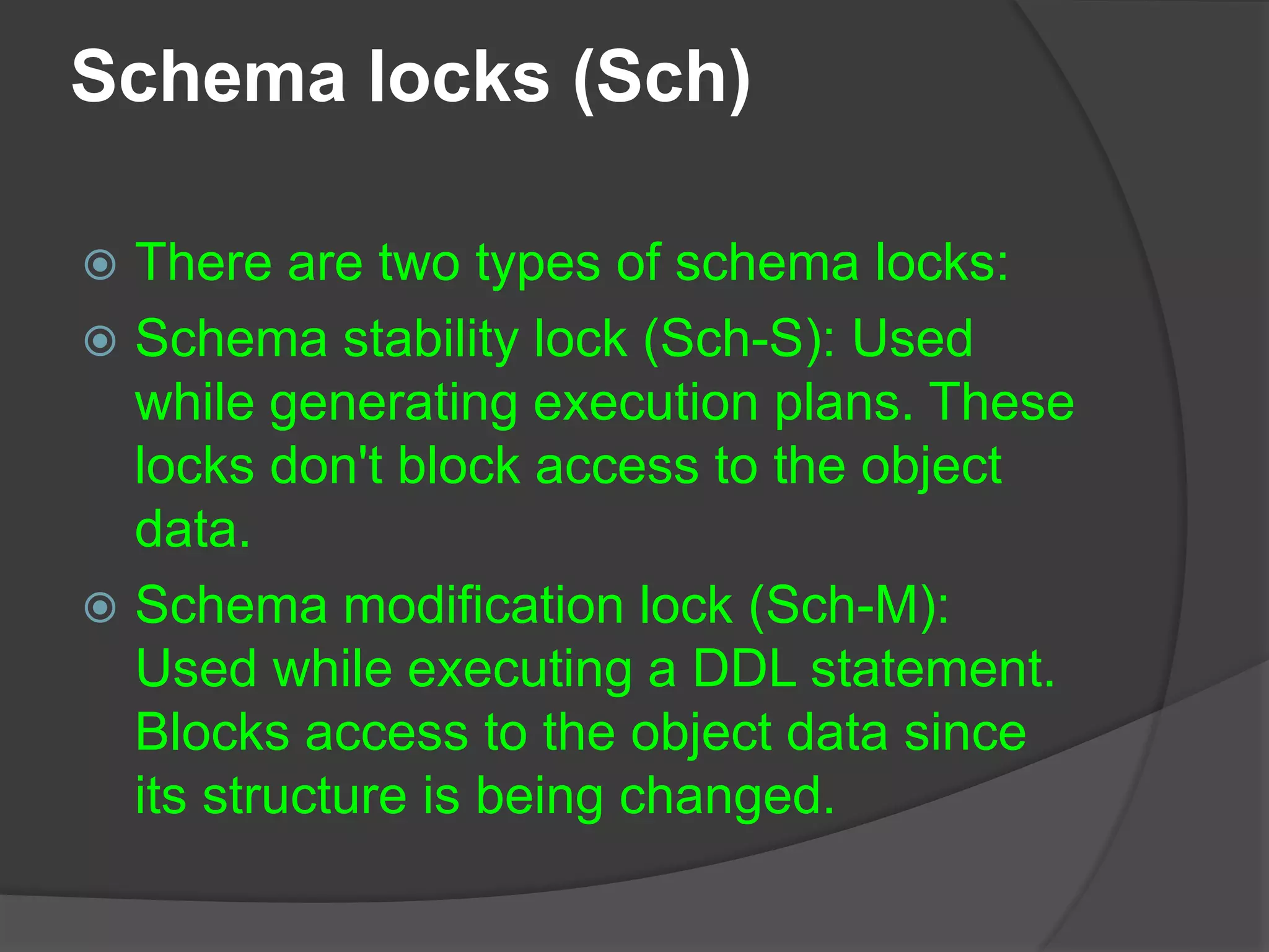 Locking in SQL Server | PPSX