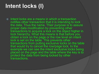 Locking in SQL Server | PPSX