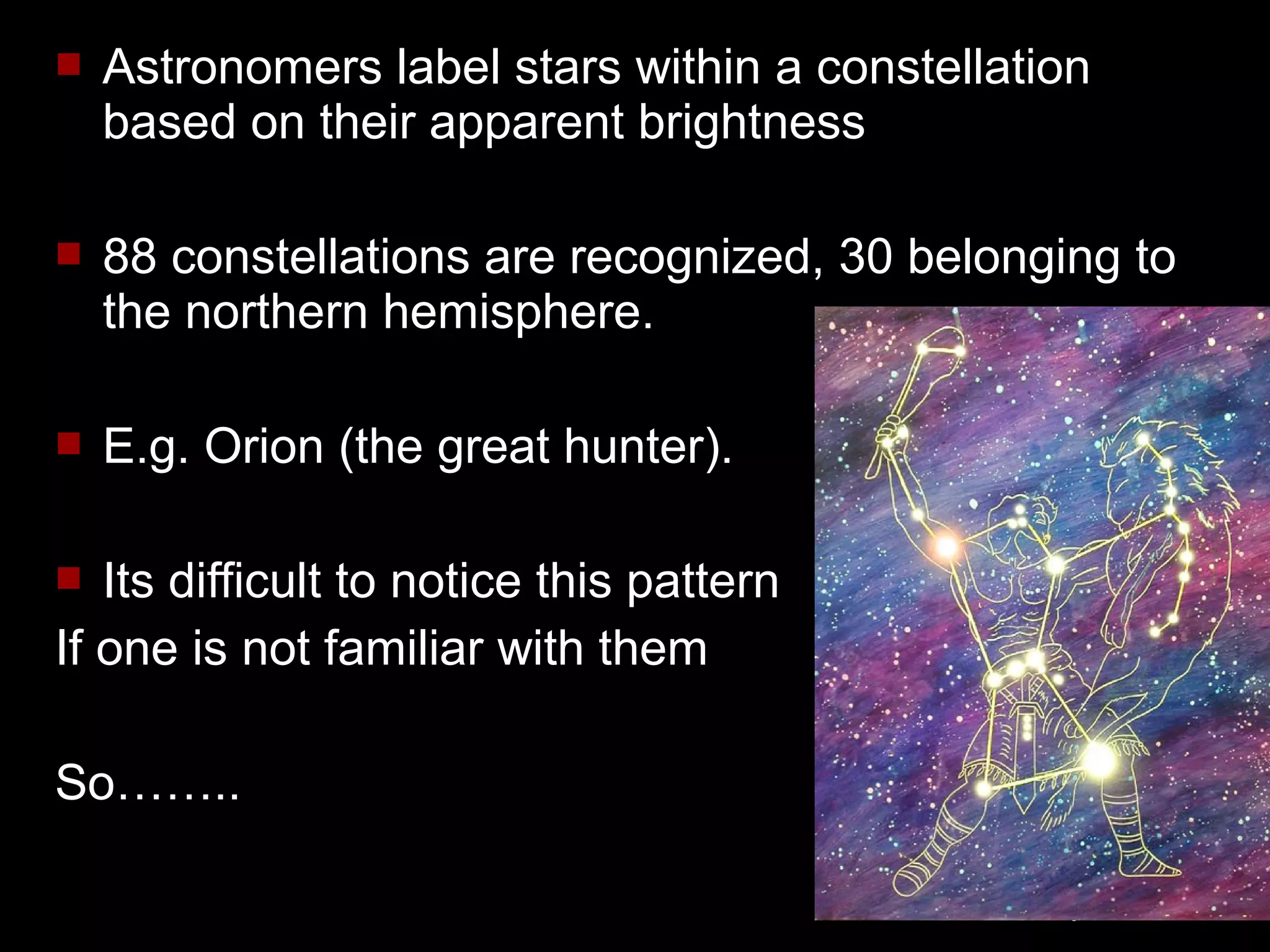 constellations identification | PPT