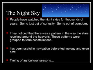 constellations identification | PPT