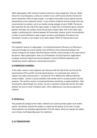 human detection robot | PDF
