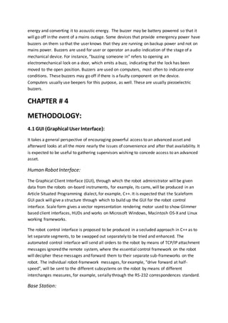 human detection robot | PDF