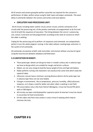 human detection robot | PDF