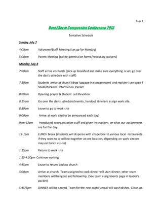 Special Event Project Planning | PDF