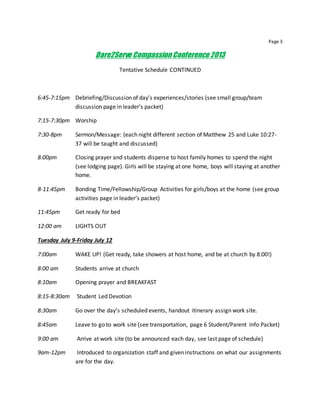 Special Event Project Planning | PDF