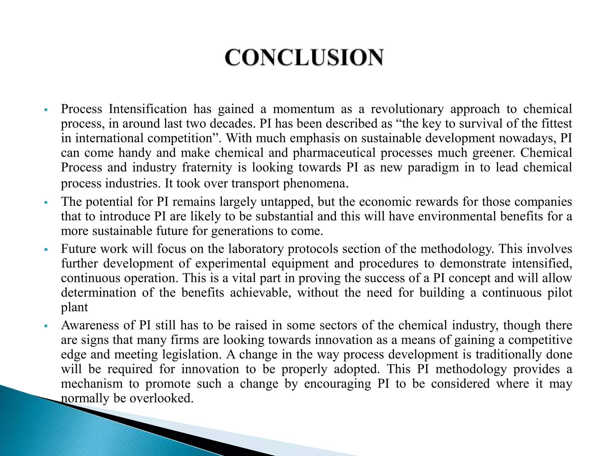 Process Intensification | PPTX