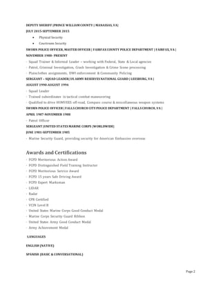 Pete McCaughey Resume 2016 | PDF