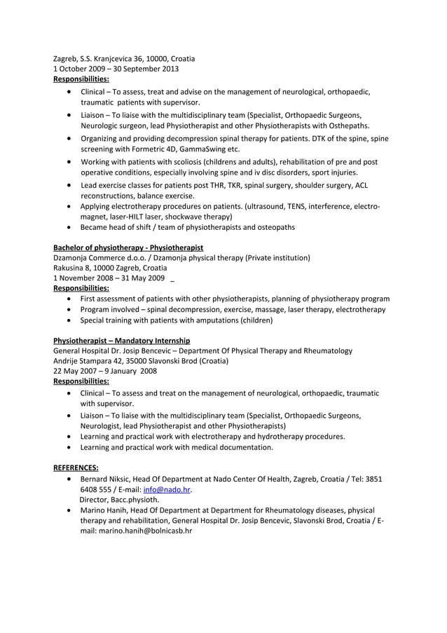 CV UK DANIEL ZIVATOVIC | DOC