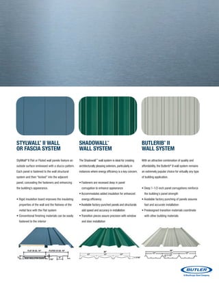 Butler Building Systems New Brochure Leed | PDF