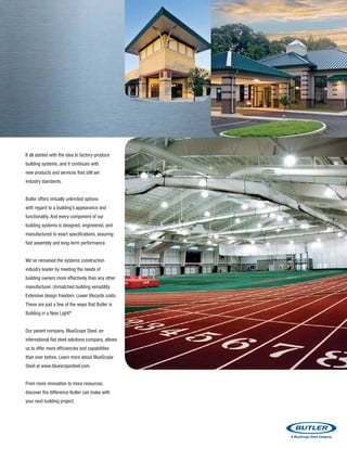 Butler Building Systems New Brochure Leed | PDF