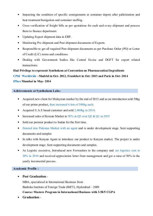 SHARATH NAIR word cv