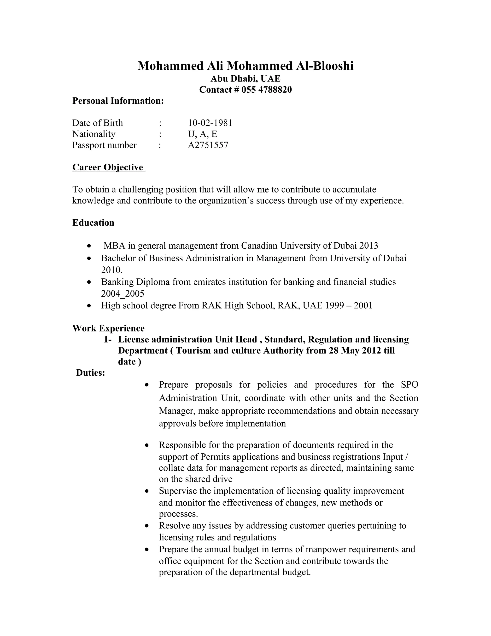 Mohammed Ali Alblooshi | PDF