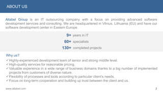 Altabel Group Presentation (1) | PPT
