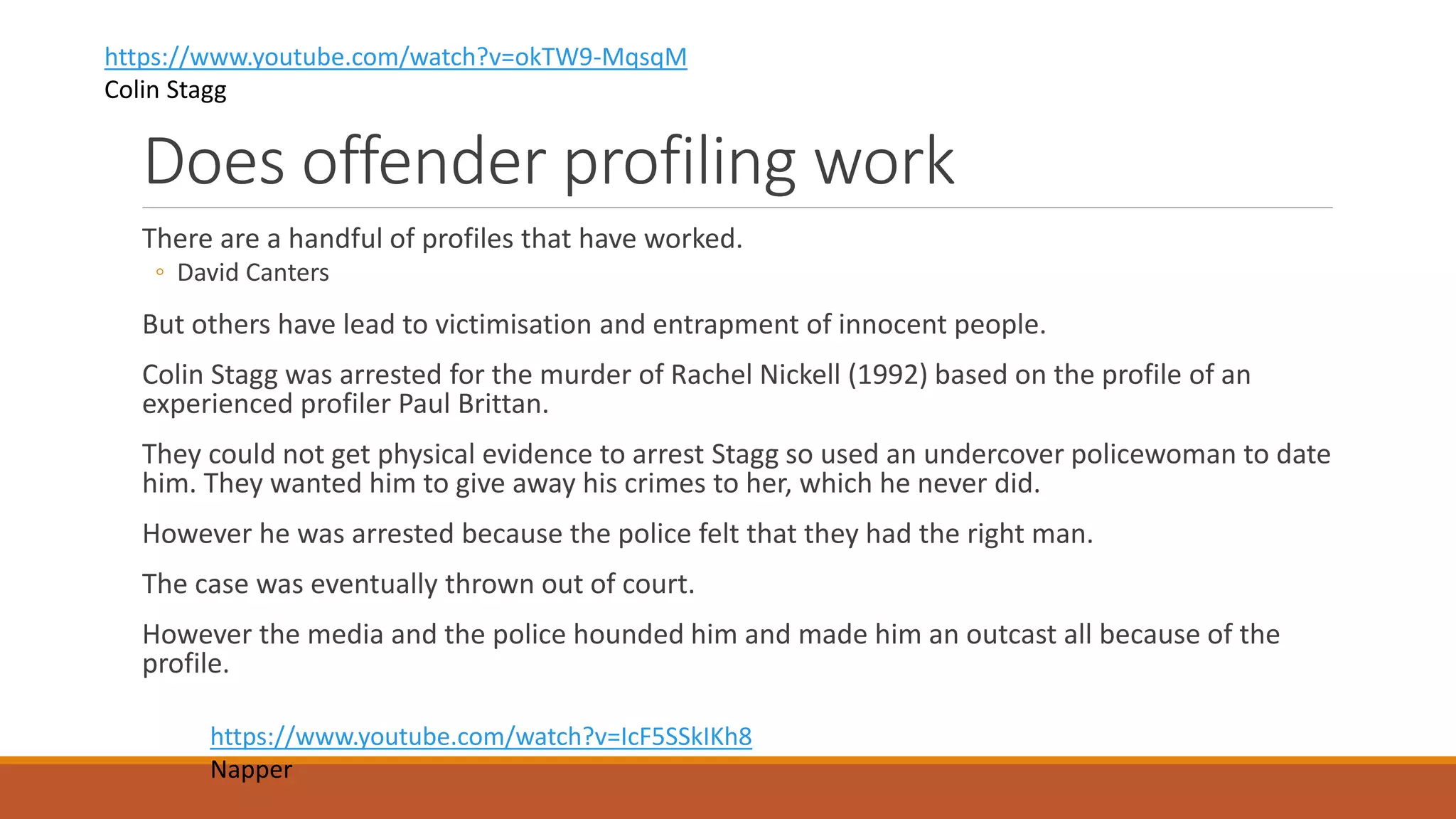 E3a1 offender profiling | PPTX | Crime & Harmful Acts to Individuals ...
