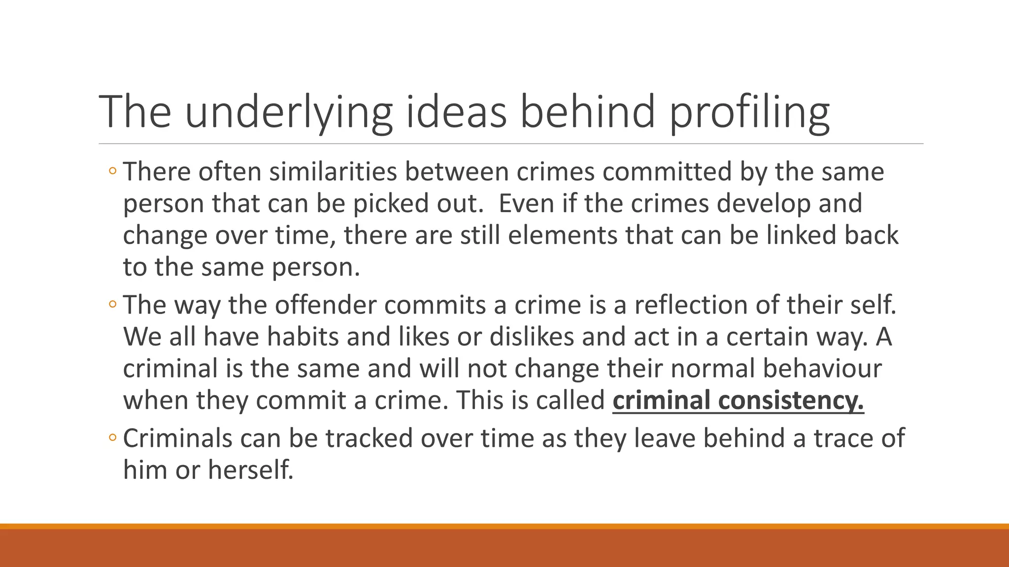 E3a1 offender profiling | PPT