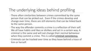 E3a1 offender profiling | PPT
