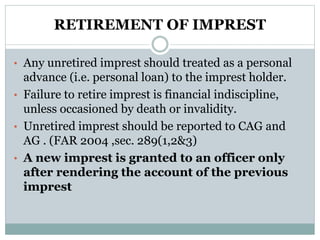 CSIR SARI PRESENTATION IMPREST-Paul | PPT