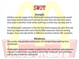 Sharifa McDonald’s | PPTX