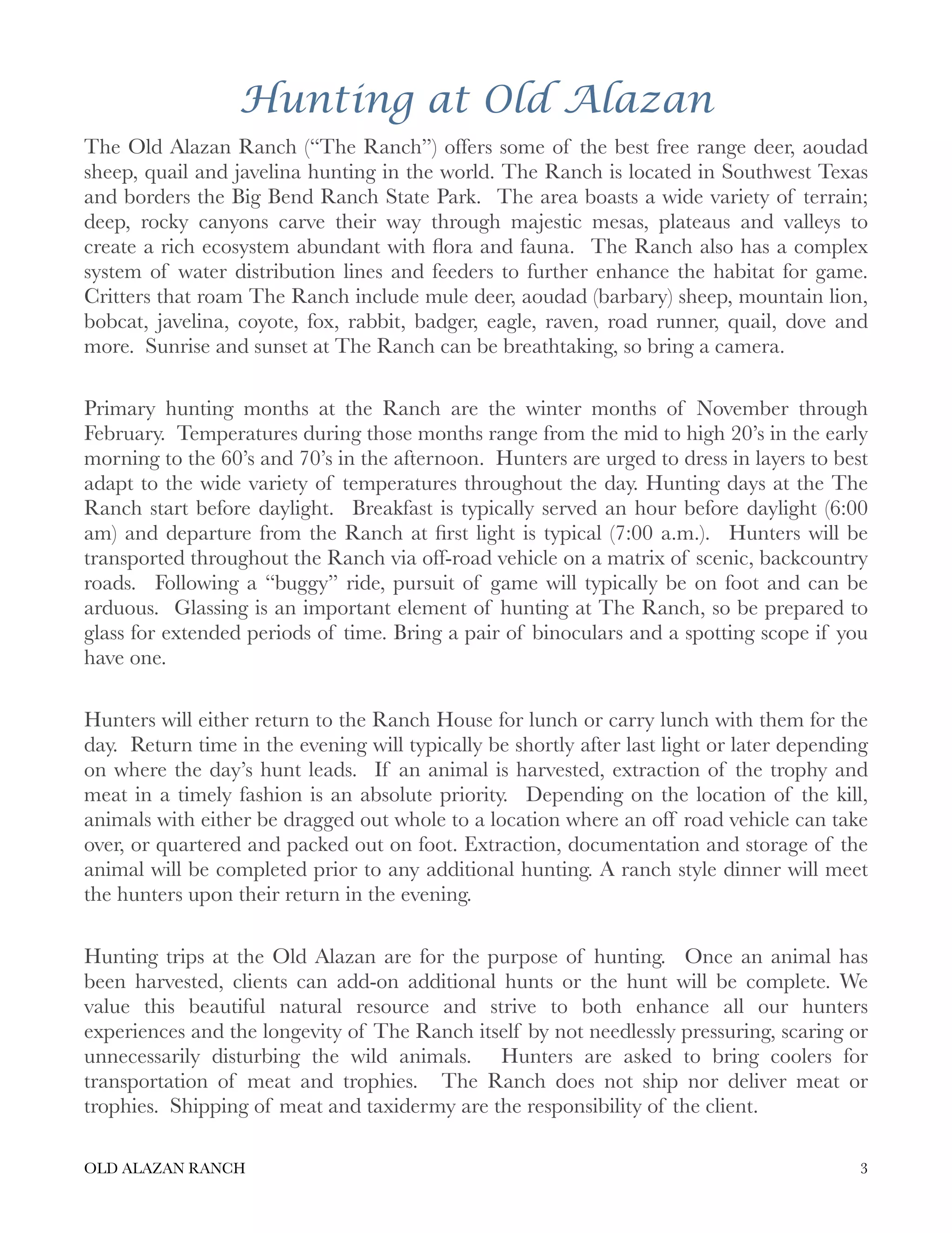 Old Alazan Package 2016:2017 | PDF