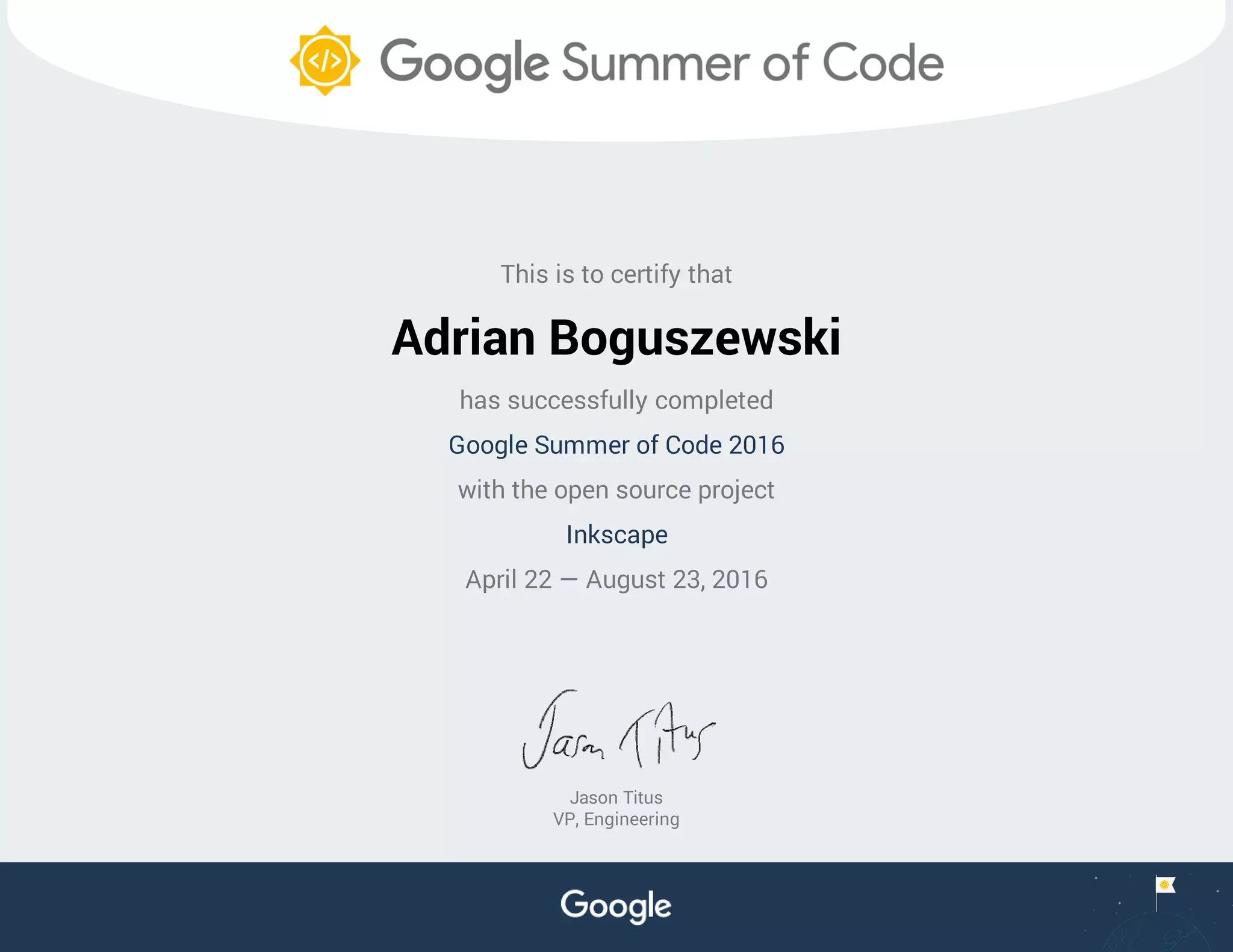 gsoc_student for Adrian Boguszewski | PDF