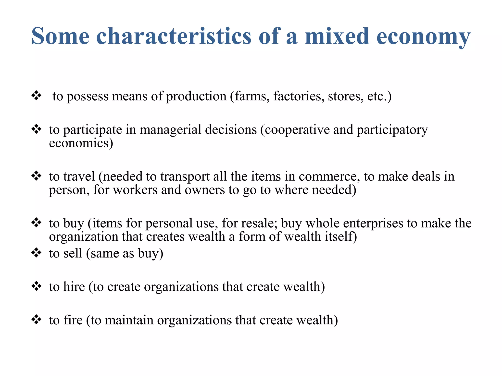Mixed Economy [ECO101] | PPTX
